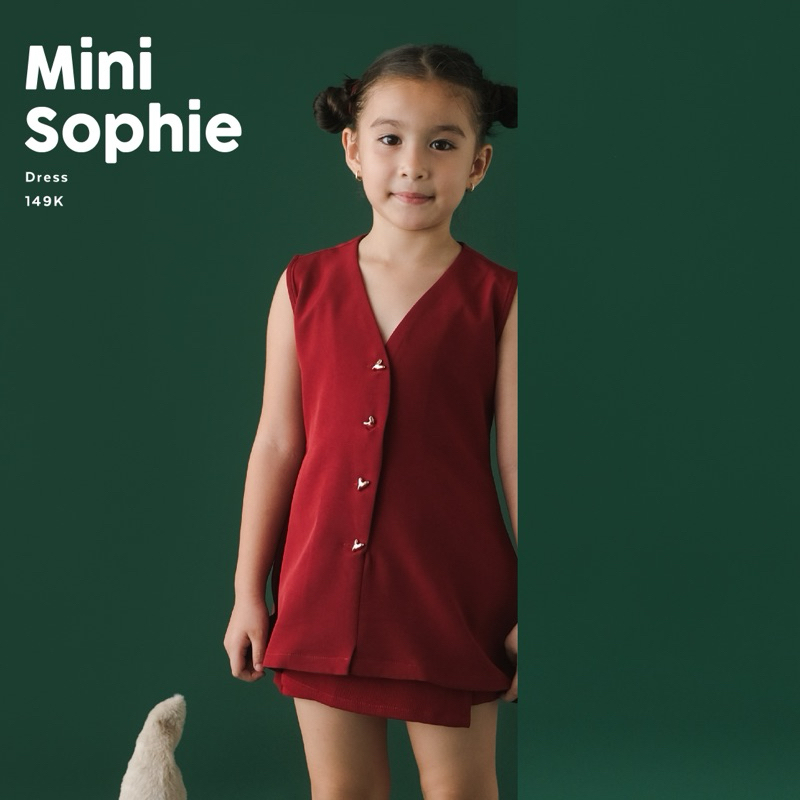 Jual Mini Sophie Dress --- Wear Micha x With Ovisa x Ocha Wear ...