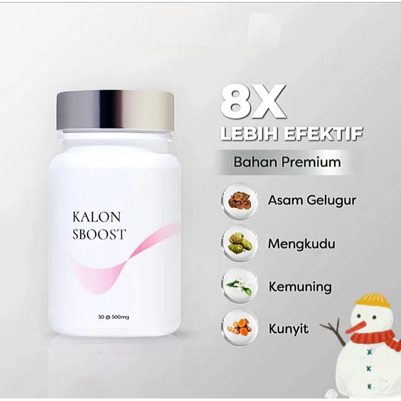 Jual Kalon Sboost Premium Kapsul Pelangsing Badan Pembakar Lemak Dan ...