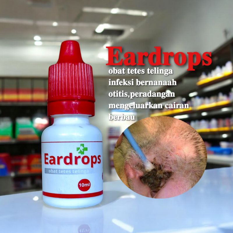 Jual Obat Telinga EARDROPS Efektif Mengobati Telinga Otitis Eetmites ...