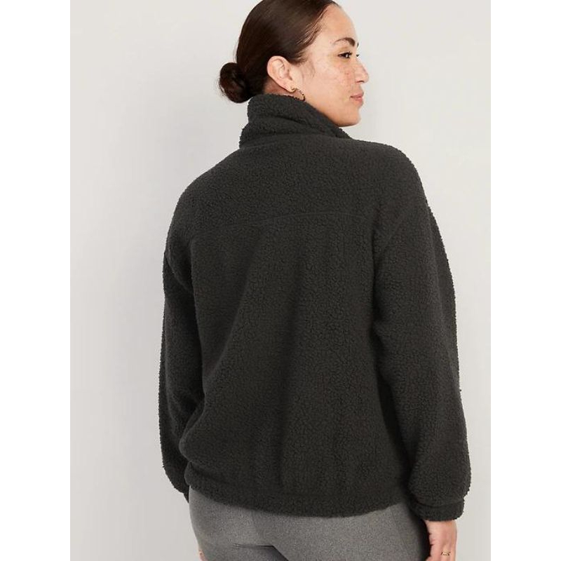 Jual GAP CROPPED SHERPA TURTLENECK SWEETER | Shopee Indonesia