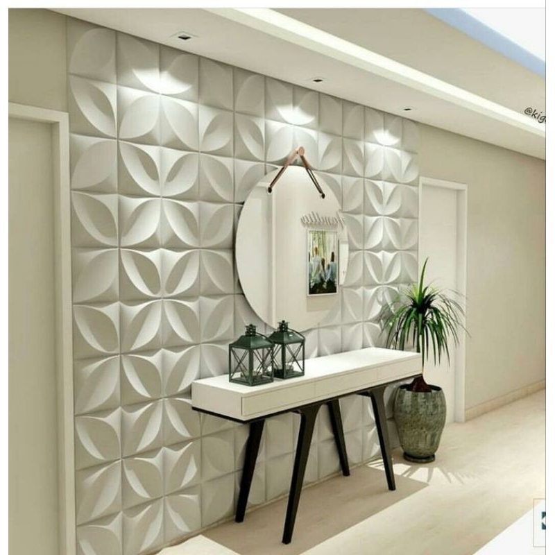 Jual Wallpanel 3D gypsum dinding 50 x 50 / 3D gypsum wallpanel gipsum ...