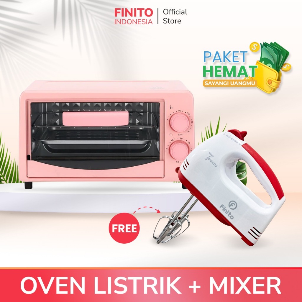 Jual PAKET BUNDLING Oven 12L FINITO DAN MIXER SERBAGUNA FINITO type MX ...