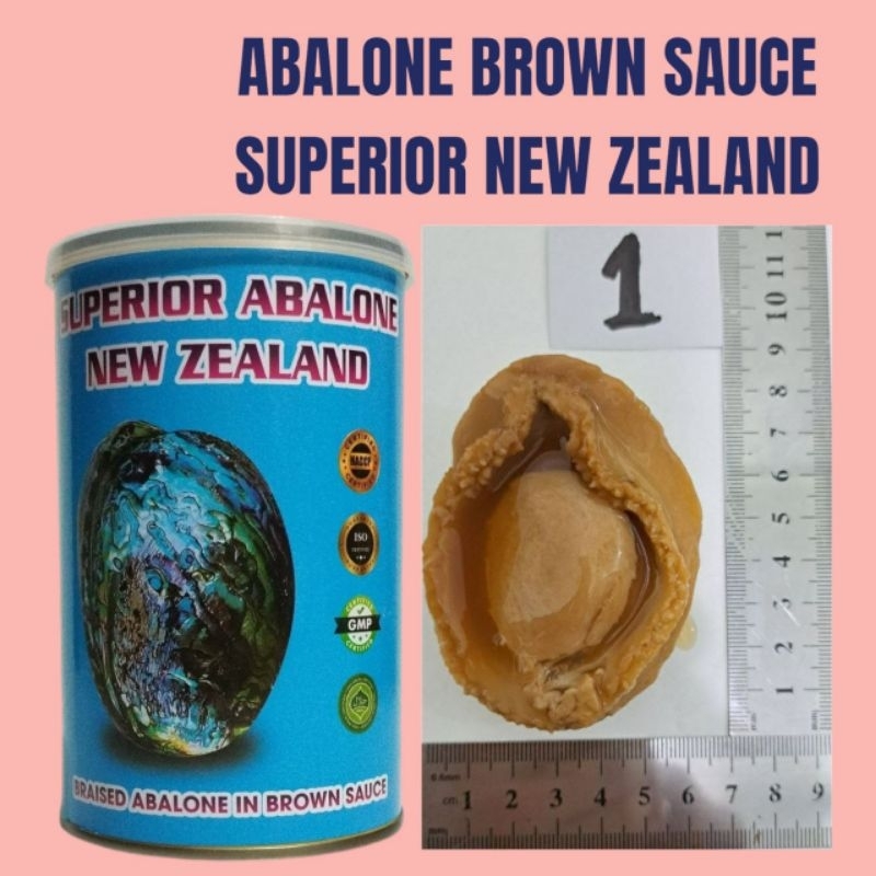Jual ABALONE SUPERIOR NEW ZEALAND BROWN SAUCE ISI 1 JUMBO SUPER QUALITY ...