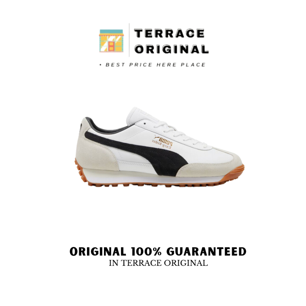 Jual Sepatu Puma Easy Rider White Black | Shopee Indonesia