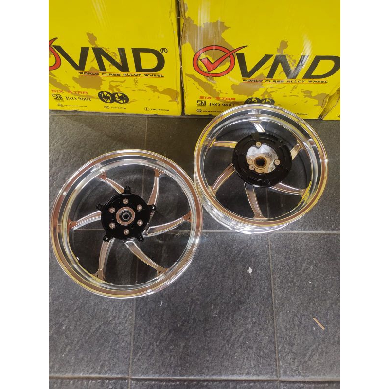 Jual VELG YAMAHA XMAX 250CC OLD/NEW VND SIX STAR/VELG VELEK VND SIX ...