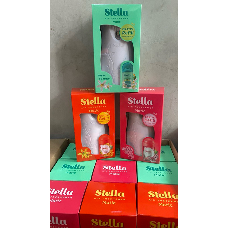 Jual stella matic box set alat + refill 225ml pengharum ruangan ...