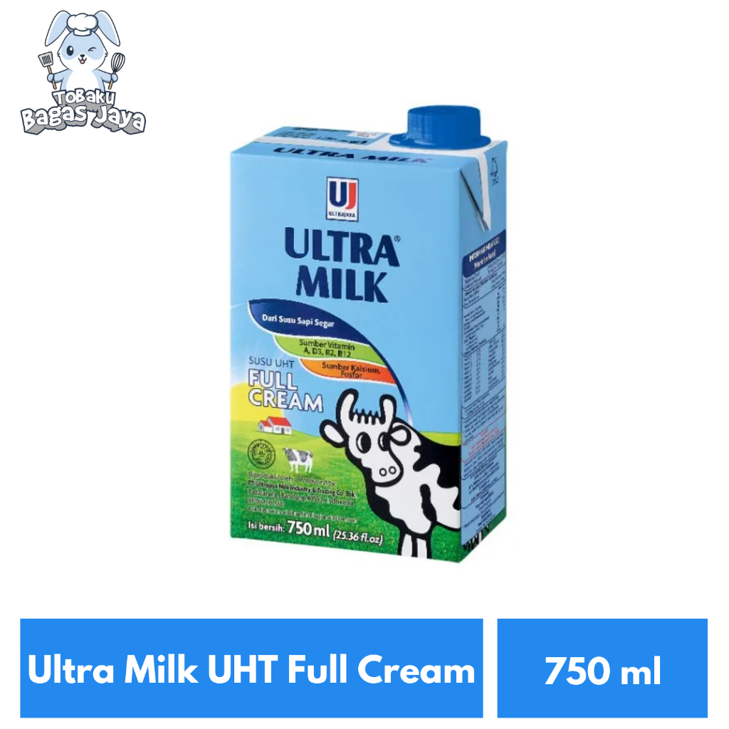 Jual Ultra Milk UHT Full Cream 750 ml | Shopee Indonesia