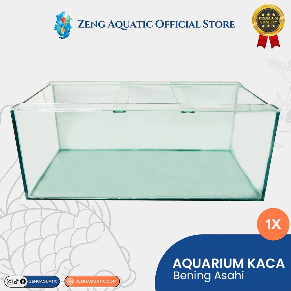 Jual Aquarium kaca 150 x 50 x 40 bahan tebal | Shopee Indonesia