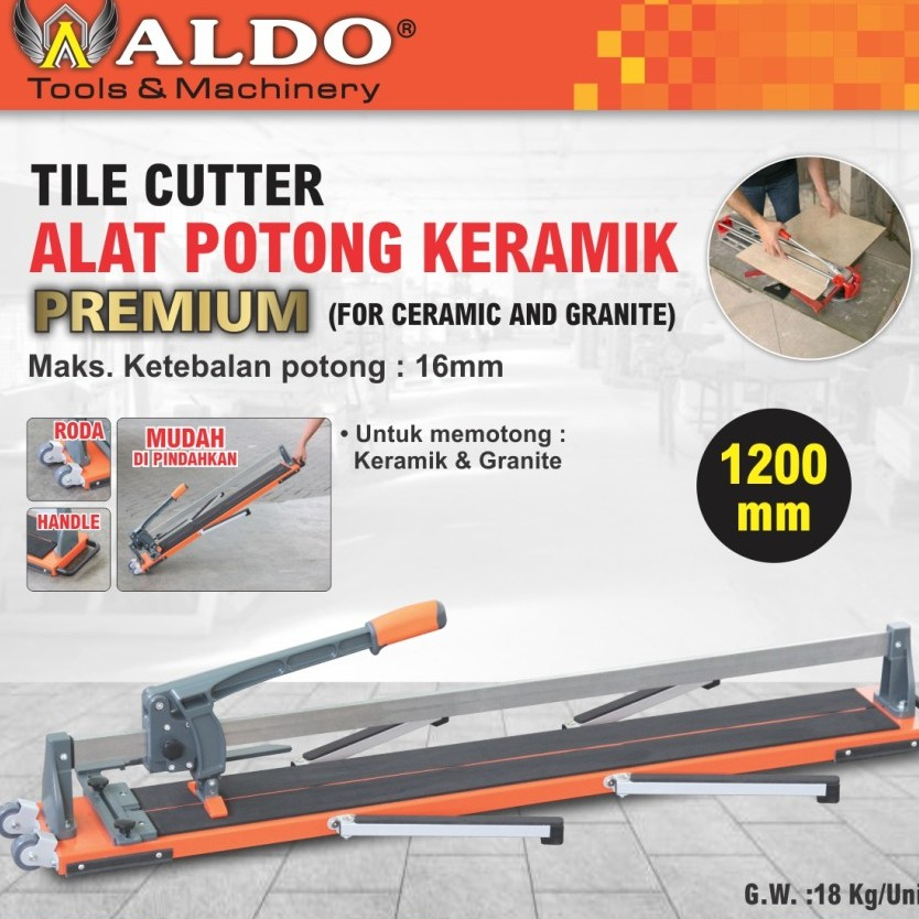 Jual Alat potong Pemotong Tegel ALDO 600MM Dorong keramik Manual ...