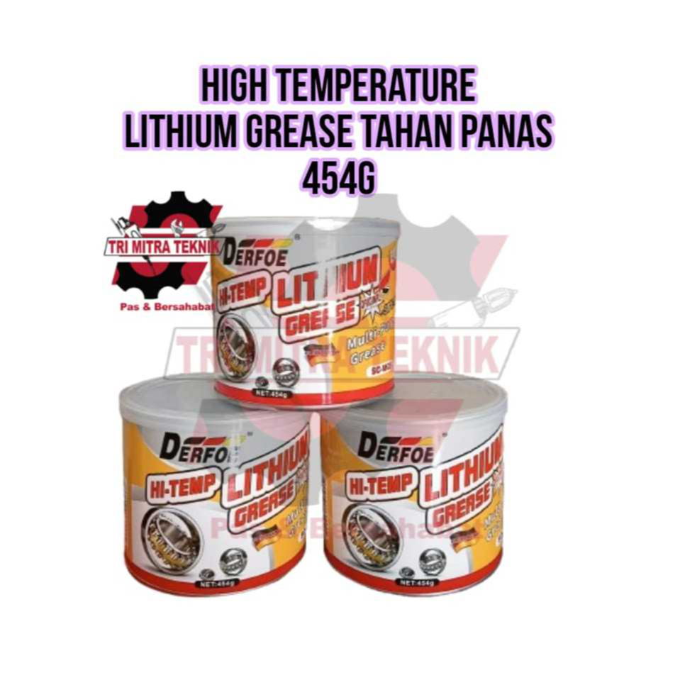Jual Derfoe Hi-Temp Lithium Grease Tahan Panas 454G | Shopee Indonesia