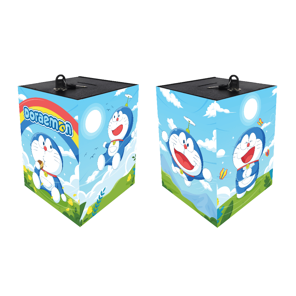 Jual Celengan Kotak Jumbo Karakter Lucu Unik Keren Doraemon- Frozen ...