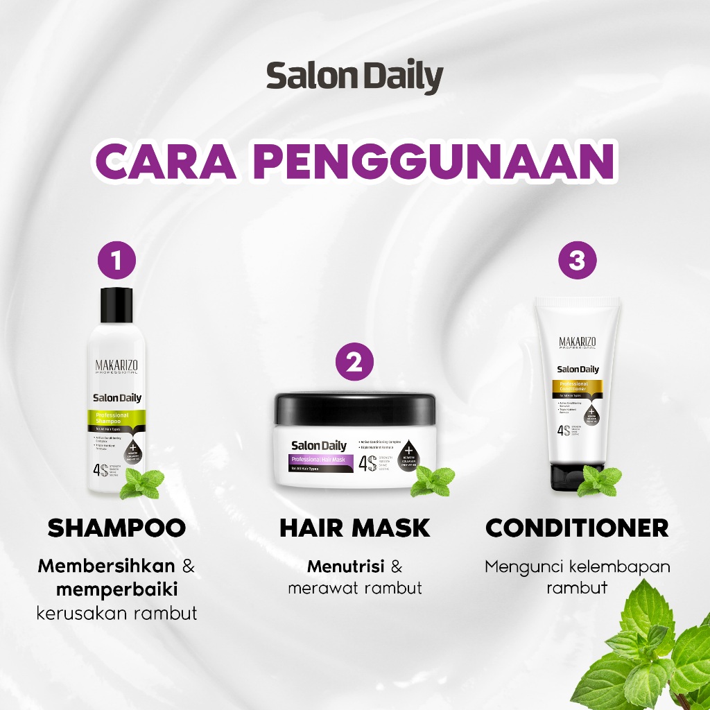 Jual Makarizo Professional Salon Daily Hair Mask 250 mL | Shopee Indonesia