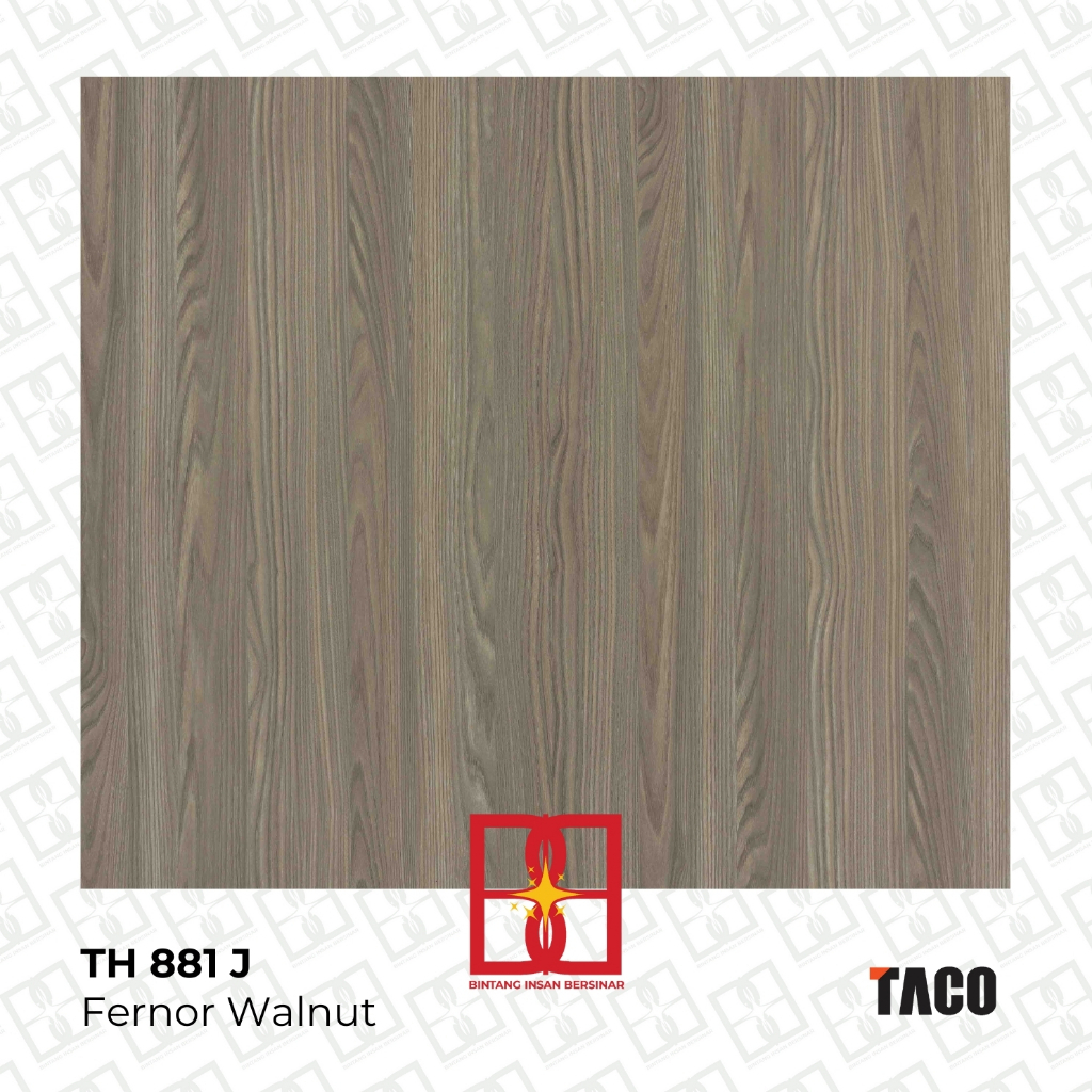 Jual TACO HPL TH 881 J (Fernor Walnut) | Shopee Indonesia
