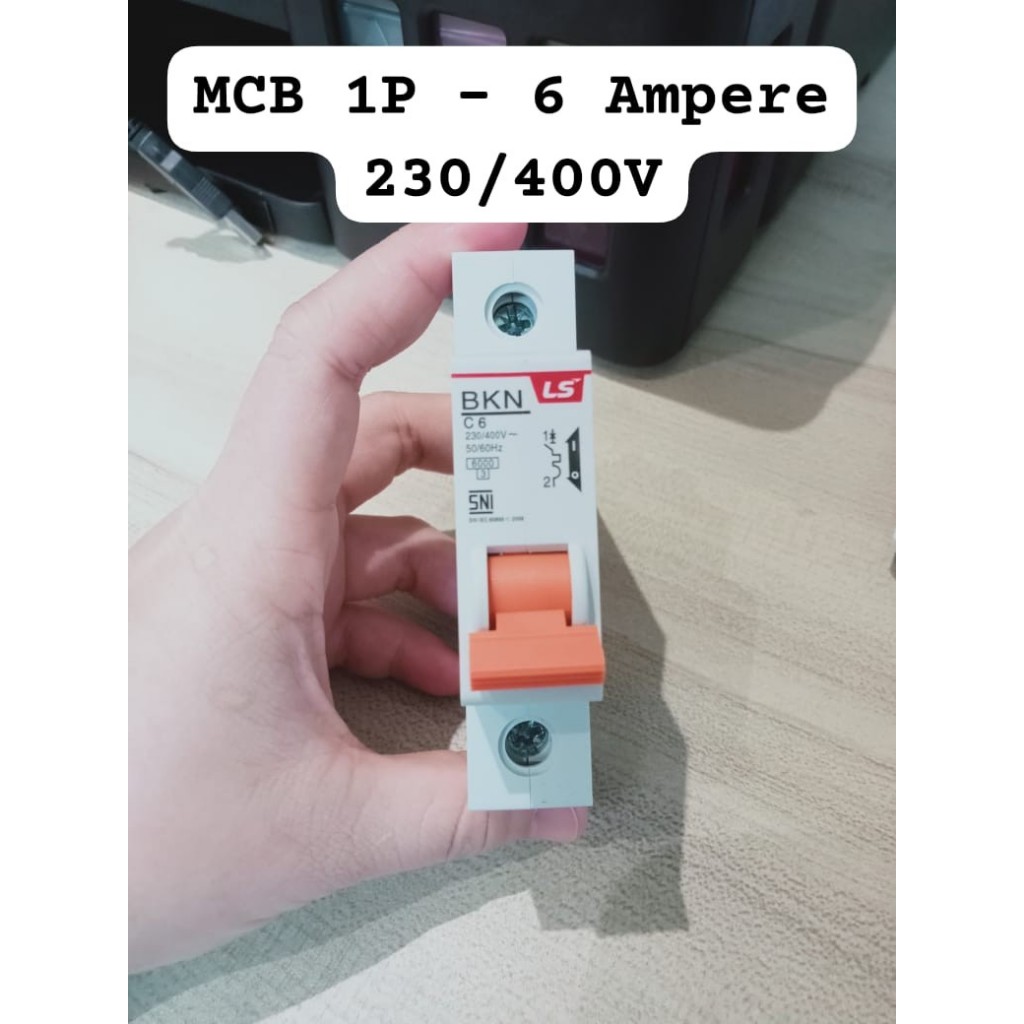 Jual MCB 1P 1 Phase 1Phase 6A | Shopee Indonesia