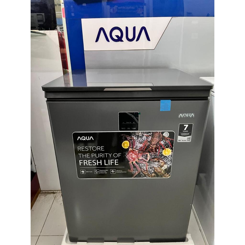Jual Freezer Box AQUA AQF 220 DF 200 Litter | Shopee Indonesia