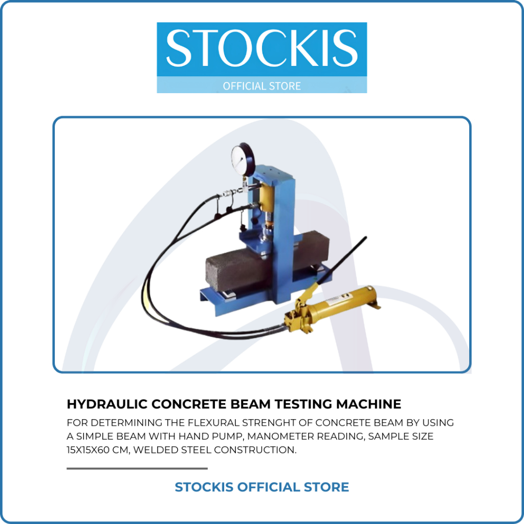 Jual Hydraulic Concrete Beam Testing Machine - STOCK 830B | Shopee ...