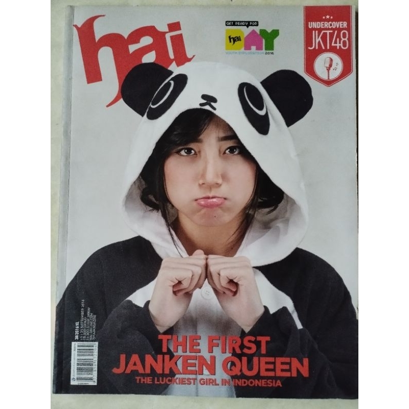 Jual Majalah Hai Spesial Sinka JKT48 Janken Queen | Shopee Indonesia