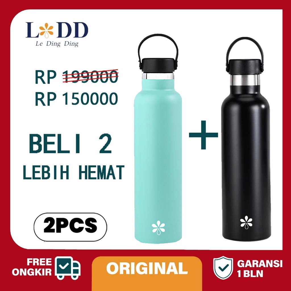 Jual Le Ding Ding - Tumbler Botol Minum stainless 750ml / botol minum ...