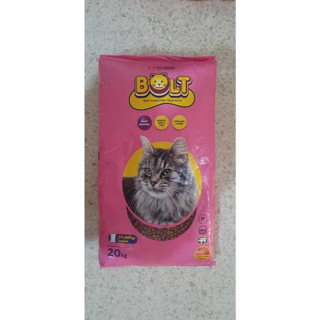 Jual BOLT MAKANAN KUCING 1 KARUNG (20KG) | Shopee Indonesia