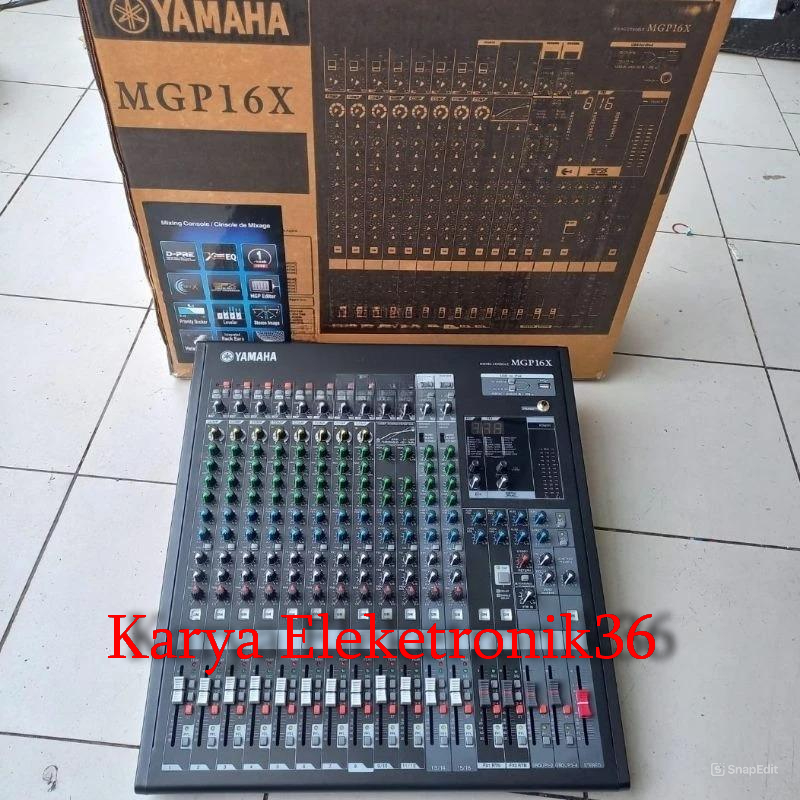 Jual MIXER YAMAHA MGP16X MIXER 16 CHANNEL MGP 16 X GRADE A | Shopee ...