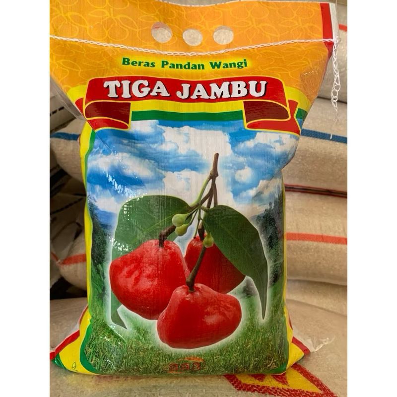 Jual BERAS PANDAN WANGI CAP TIGA JAMBU 5KG / 10KG / 20KG | Shopee Indonesia