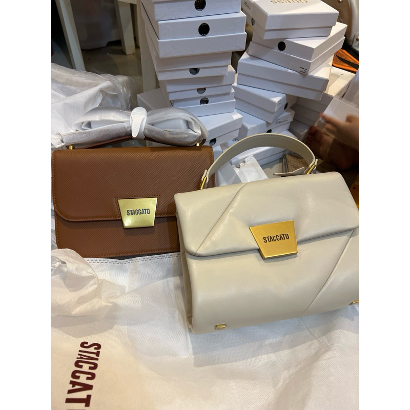 Jual STACCATO TAS KULIT ASLI SALE NEW ORIGINAL STORE !! | Shopee Indonesia