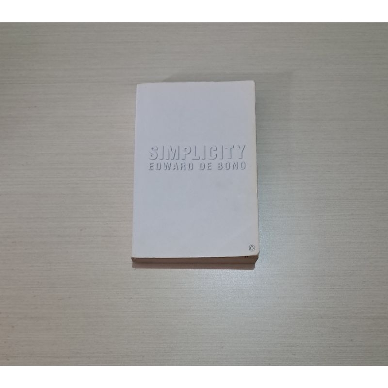 Jual SIMPLICITY - EDWARD DE BONO | Shopee Indonesia