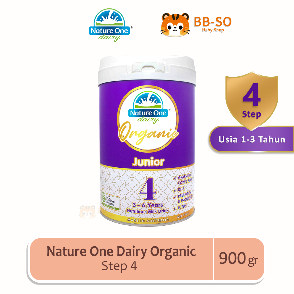 Jual Nature One Dairy Organic Step 4 900 Gram | Shopee Indonesia