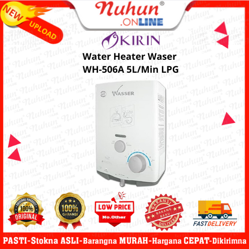 Jual Wasser Water Heater WH-506A 5L/min LPG | Shopee Indonesia