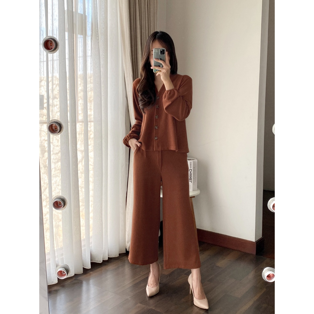 Jual maja fashion house • andrew selena set korean set outfit | Shopee ...