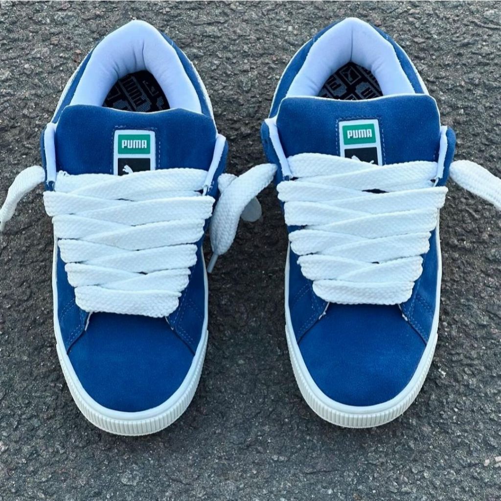 Jual puma puma puma suede xl terbaru warna biru dan hitam bisa cod ...