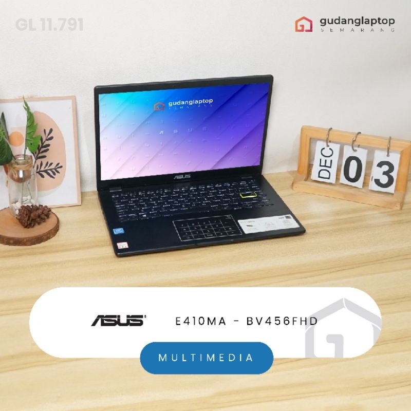 Jual ASUS E410MA - BV456FHD Intel N4020 4/512, Backlight, 14 inch FHD ...