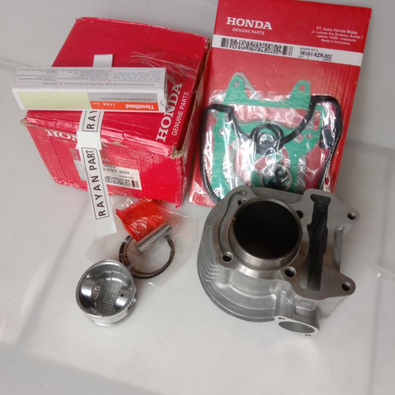 Jual BLOK SEHER BEAT KARBU SCOOPY KARBU BLOK+PISTON+TOP SET (KVY) | Shopee Indonesia