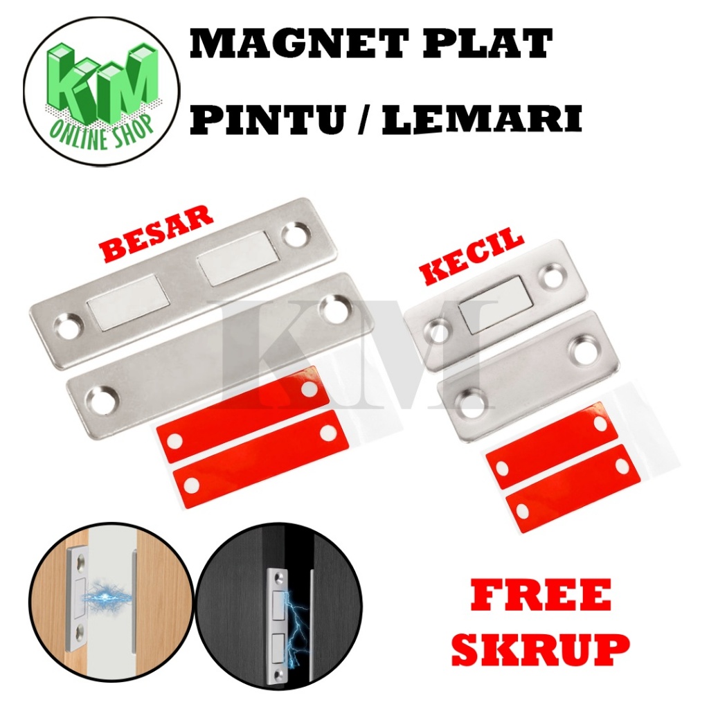 Jual Magnet Pintu Lemari Kabinet Catches Magnet Pintu Laci / Magnetic ...