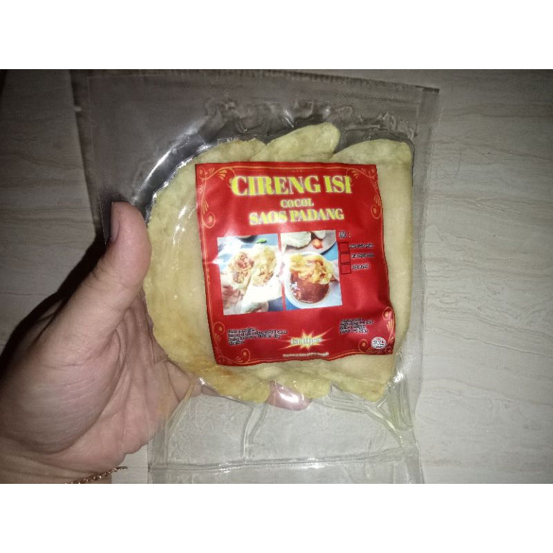 Jual Cireng isi ayam suwir JUMBO cocol saos padang | Shopee Indonesia