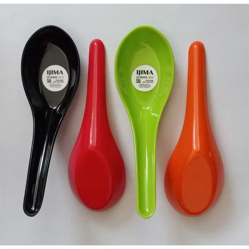 Jual Sendok bebek IJIMA Isi 1 lusin /Sendok sop melamin tebal/Sendok es ...