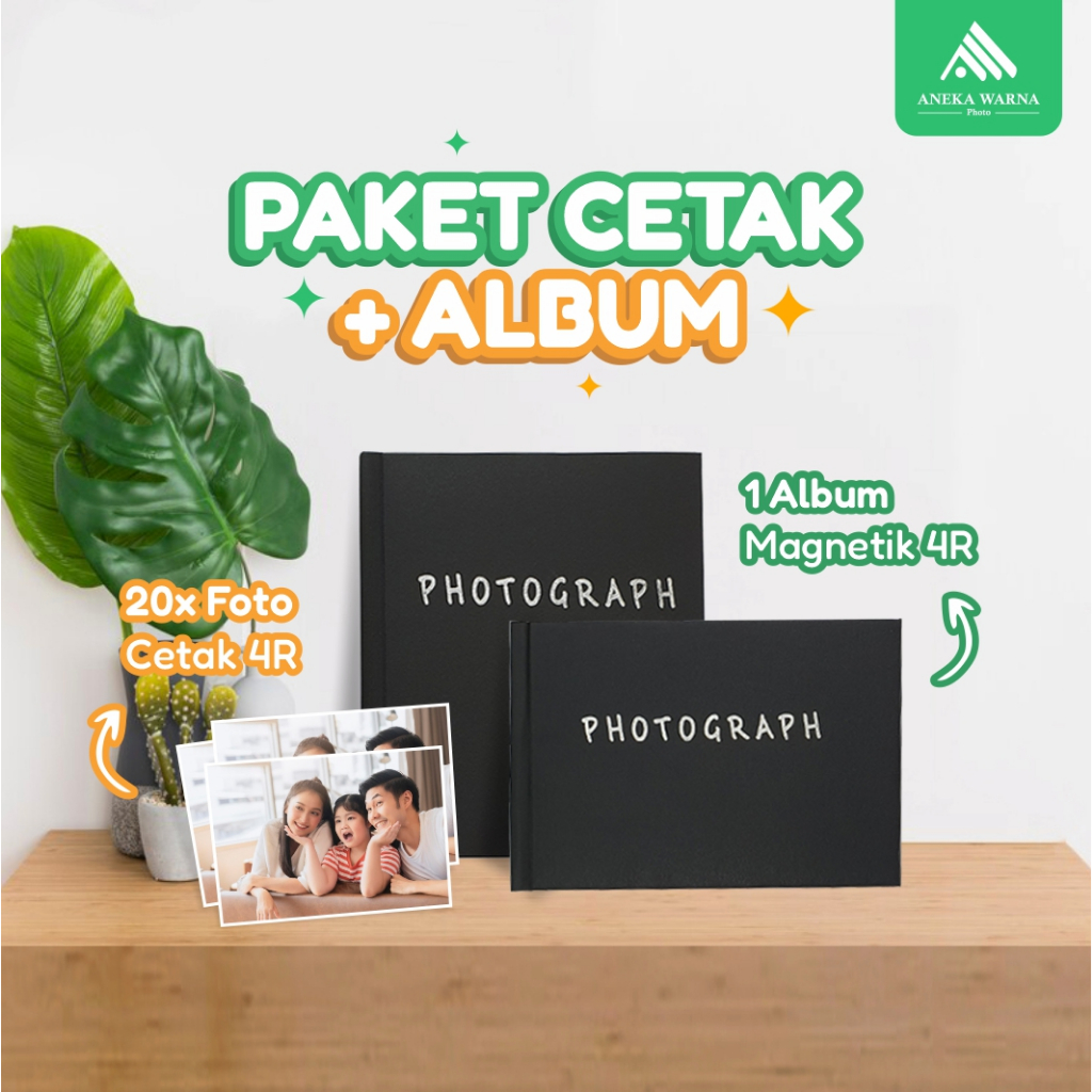 Jual Paket Cetak Foto + Album - Cetak Foto 4R Paper Original Fujifilm ...