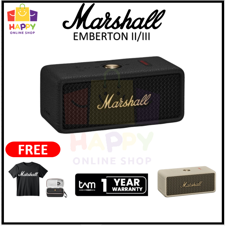 Jual Marshall Emberton II Emberton III Emberton 2 Portable Speaker ...