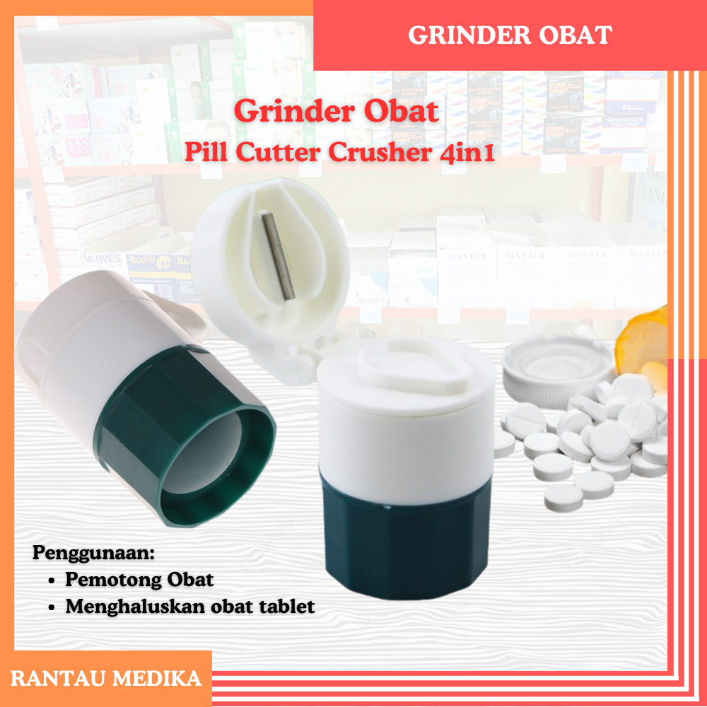 Jual Grinder Obat Tablet Pill Cutter Crusher 4in1 - LST-25 | Shopee ...