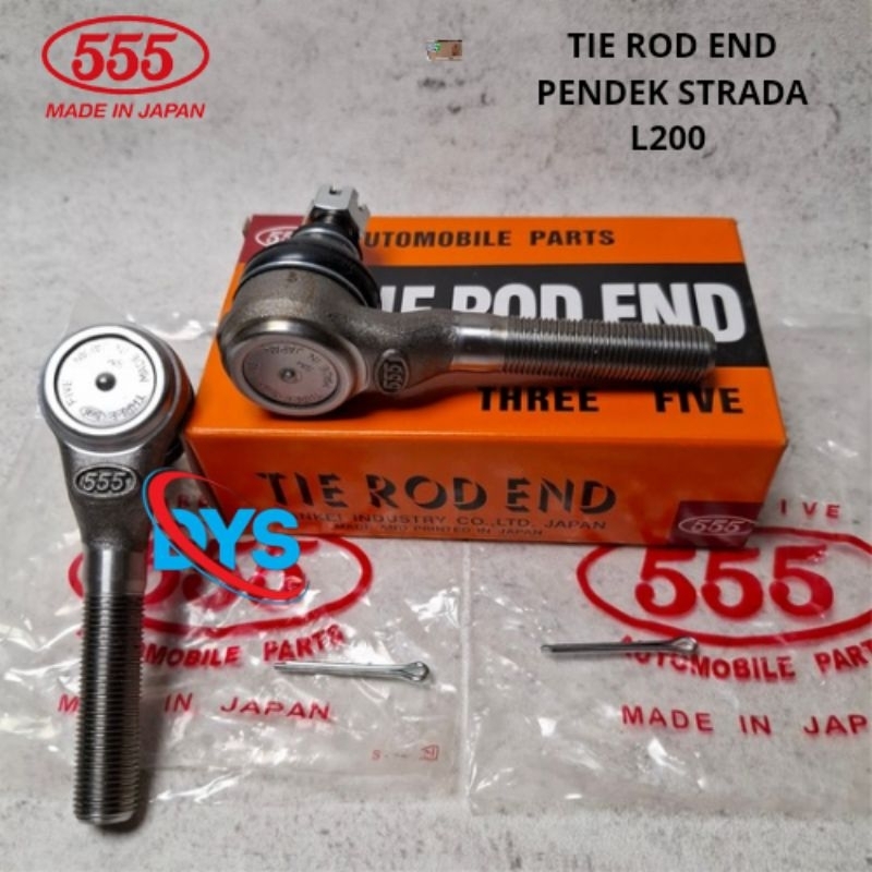Jual TIE ROD END PENDEK 1SET 2PCS STRADA L200 MEREK 555 JAPAN ORIGINAL ...