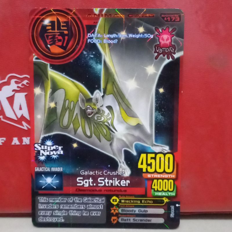 Jual Kartu Animal Kaiser card Sgt.Striker | Shopee Indonesia