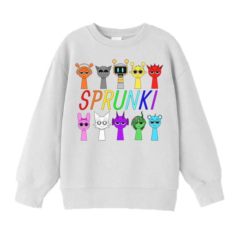 Jual CREWNECK SWEATER ANAK INCREDIBOX SPRUNKI | Shopee Indonesia