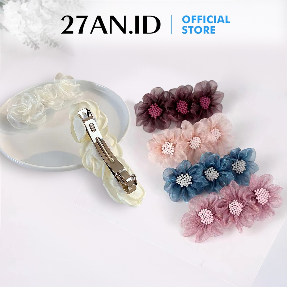 Jual (27AN.ID) Jepit Rambut Bunga H725 Jepitan Rambut Korea Jedai Rambut Hairclip Aksesoris ...