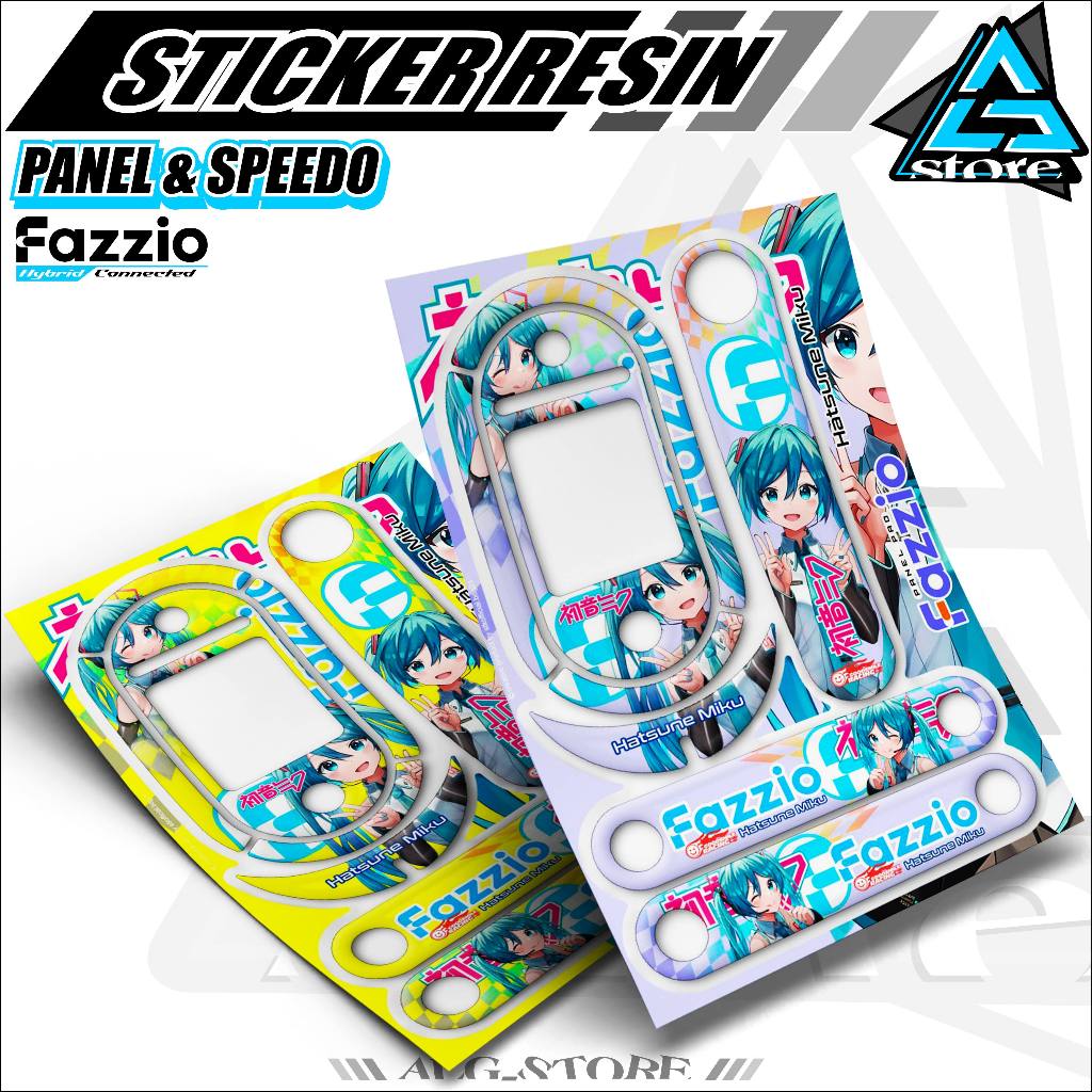 Jual PANEL.3/STIKER PANEL DEPAN FAZZIO/PANEL SPEEDOMETER FAZZIO 125 ...