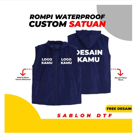 Jual Rompi Outdoor Custom | Rompi Touring | Vest Rompi Tactical Premium ...