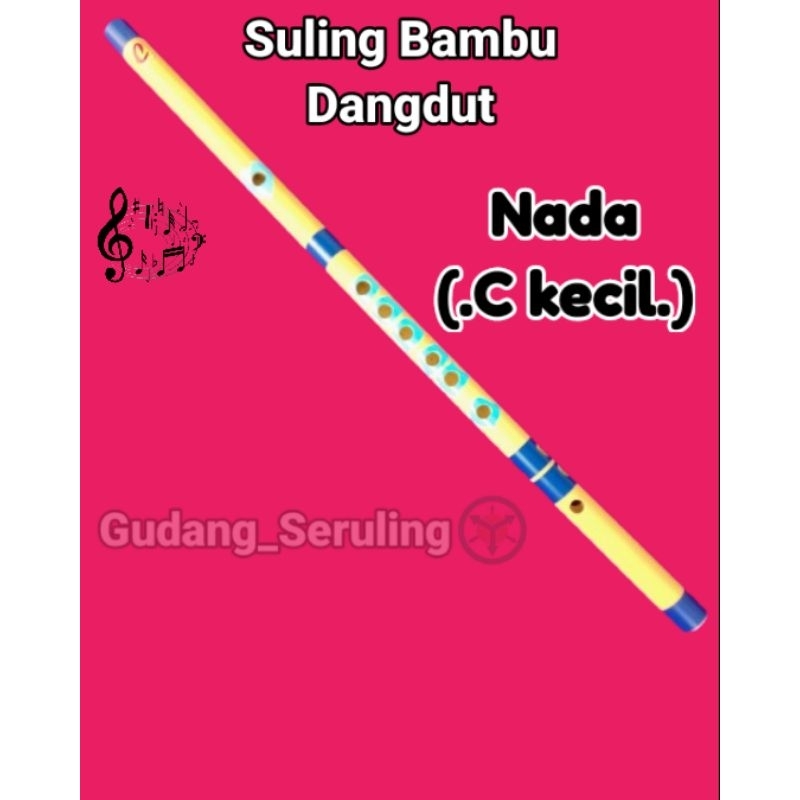 Jual Suling Bambu Nada C kecil, Suling dangdut/bangsing, Suling dangdut ...