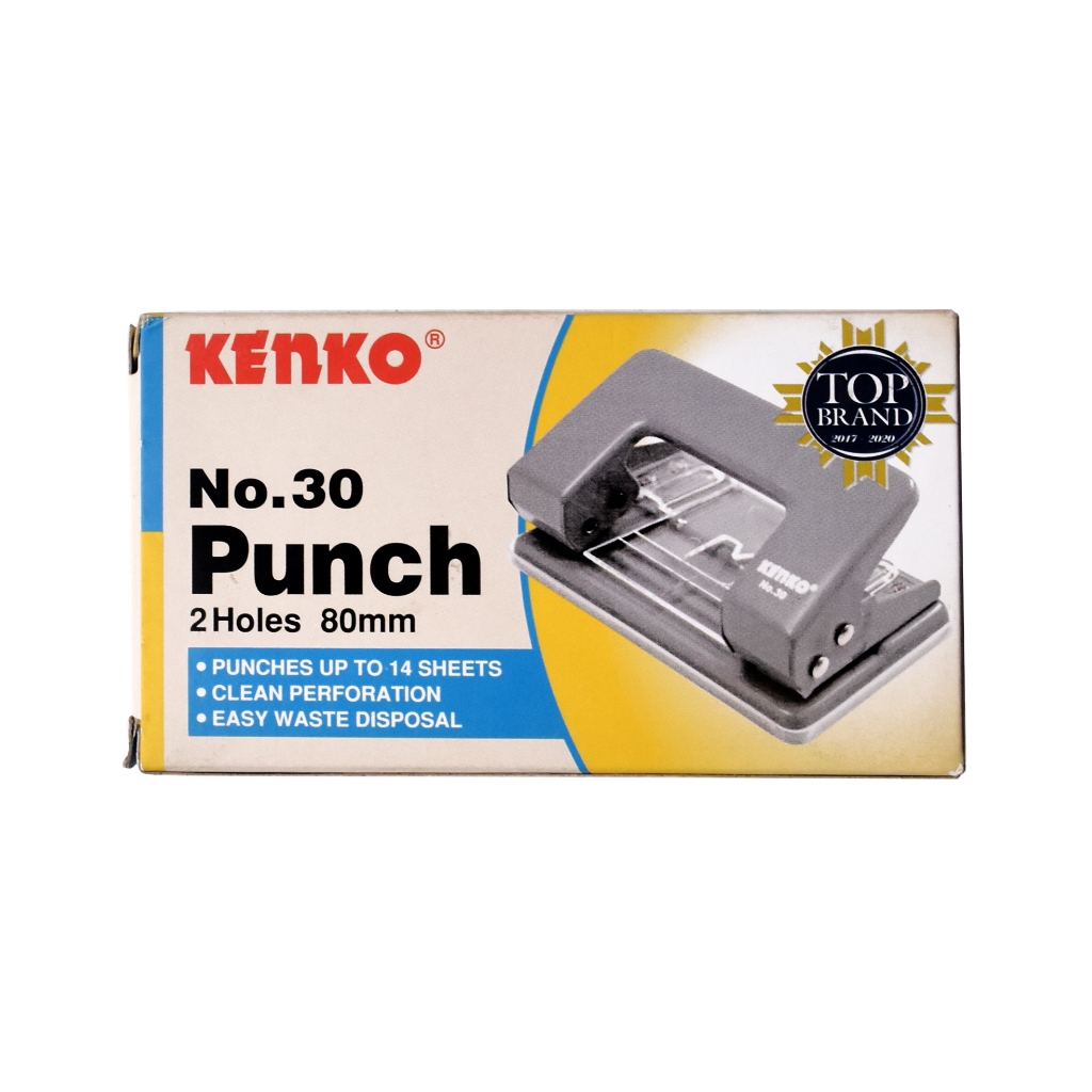 Jual Pembolong Kertas / Pelubang Kertas / Perforator / Alat Pembolong / Paper Punch Kenko 30 ...