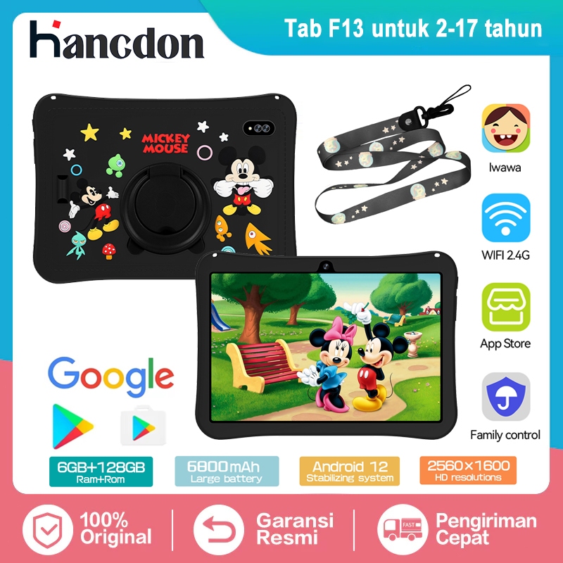 Jual Hancdon Tablet PC Asli Baru Tab F13 6GB+128GB Tablet Android 10 ...