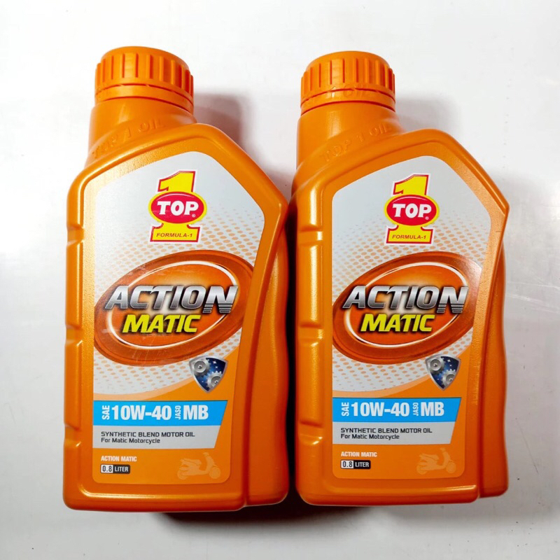 Jual oli top1 action matic 800ml | Shopee Indonesia