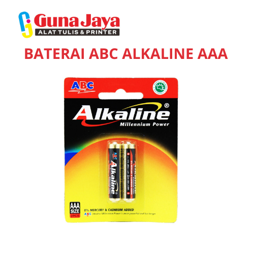 Jual BATERAI ABC ALKALINE AAA - BATU BATERAI ABC ALKALINE | Shopee ...